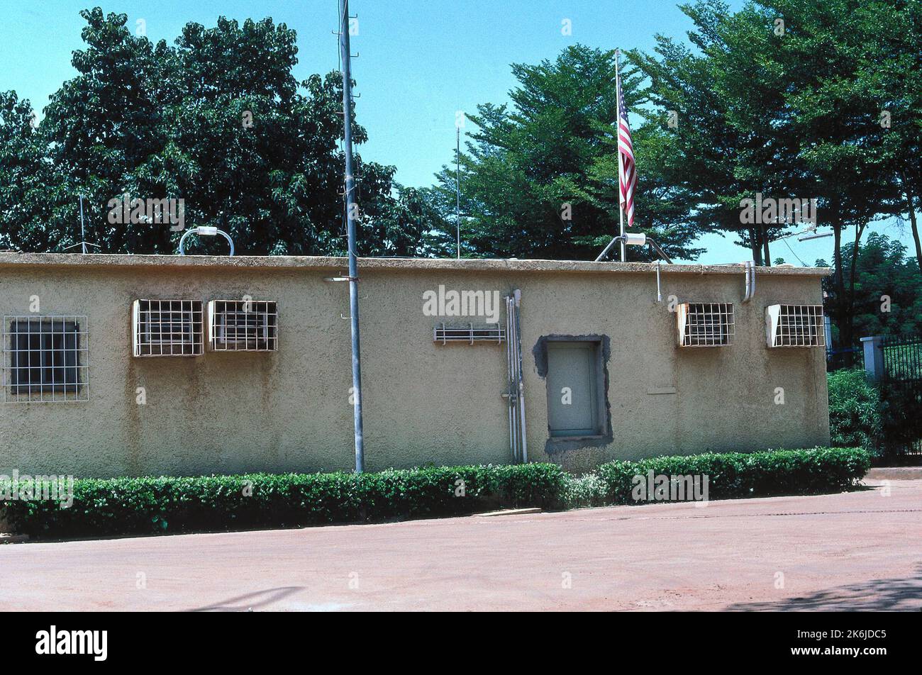 Quagadougou - Chancery Office Building - 1986, United States ...