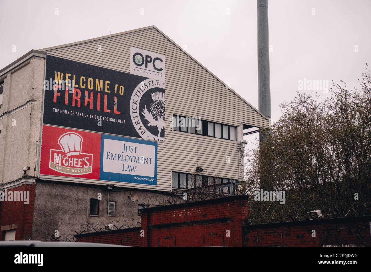 Partick thistle stadium hi-res stock photography and images - Alamy