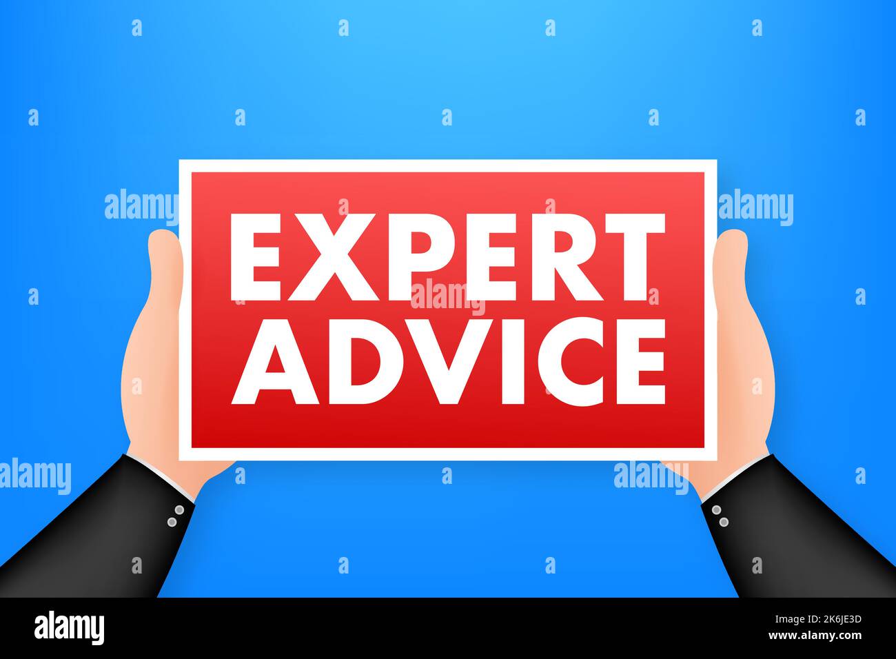 Expert advice icon. Business person presentation. Vector stock ...