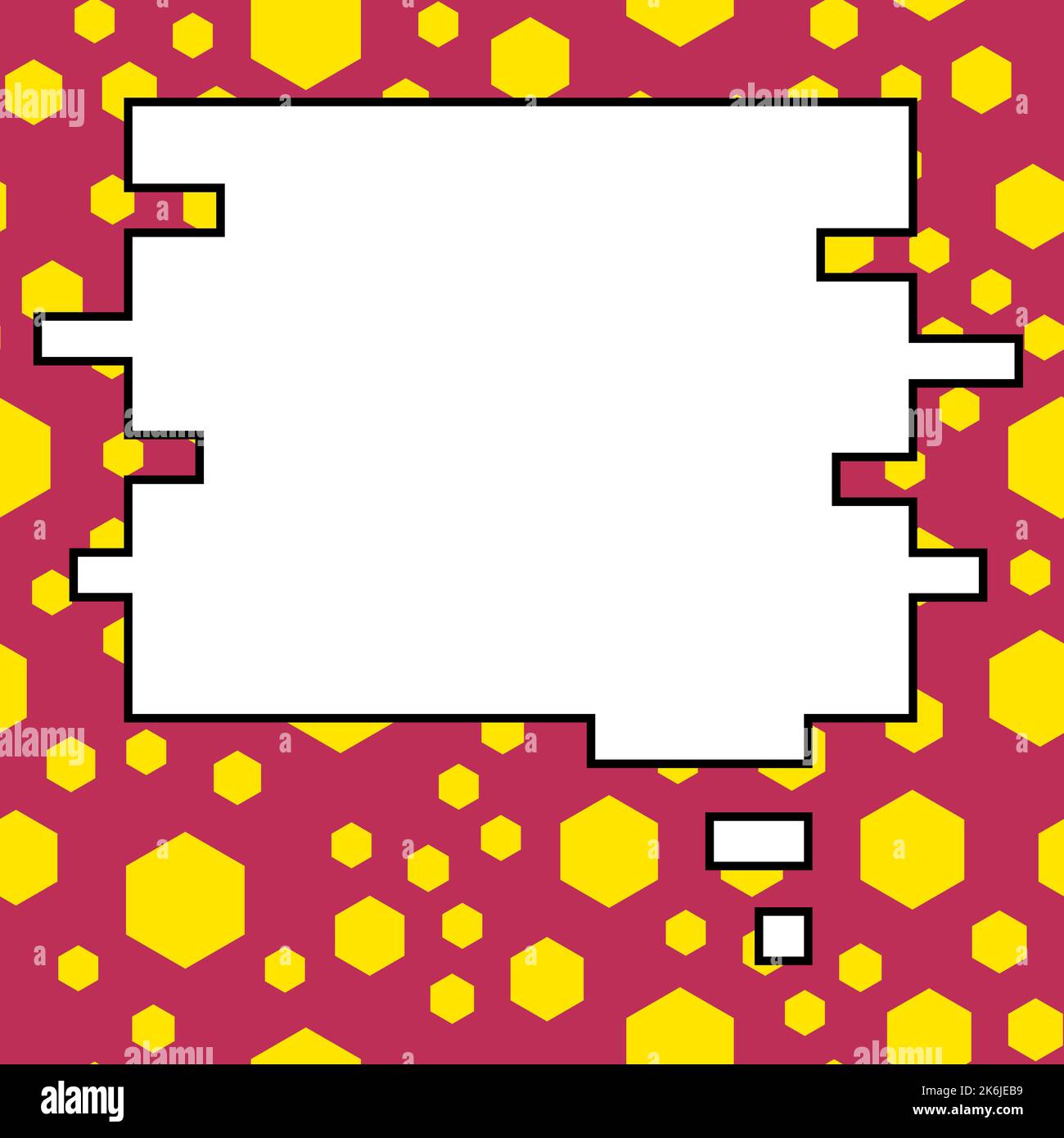 Comics Design Frames. Beautiful Photo Frame Set With Boom Bubbles For ...