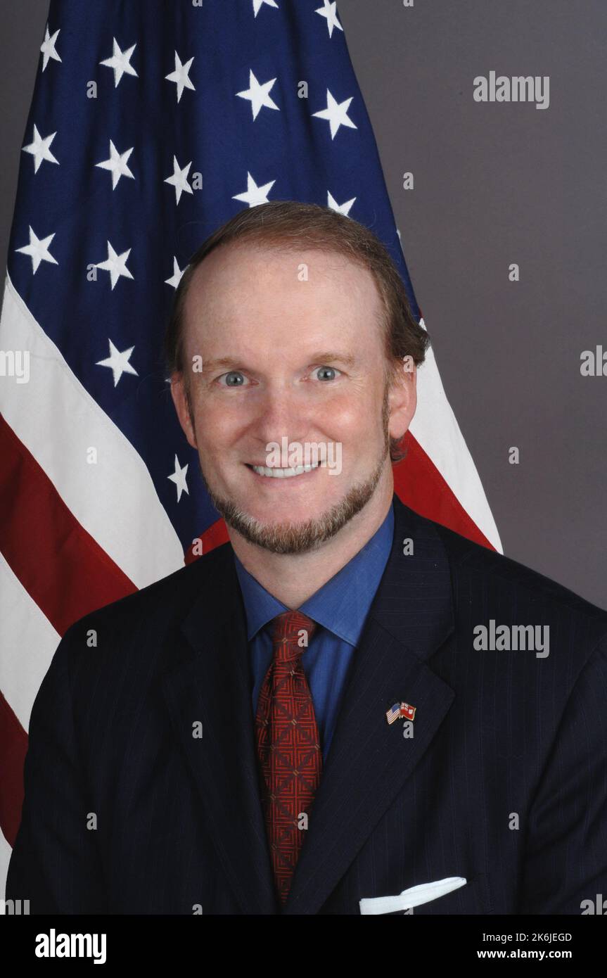Official portrait of Gregory Slayton, Consul General to Bermuda Stock ...