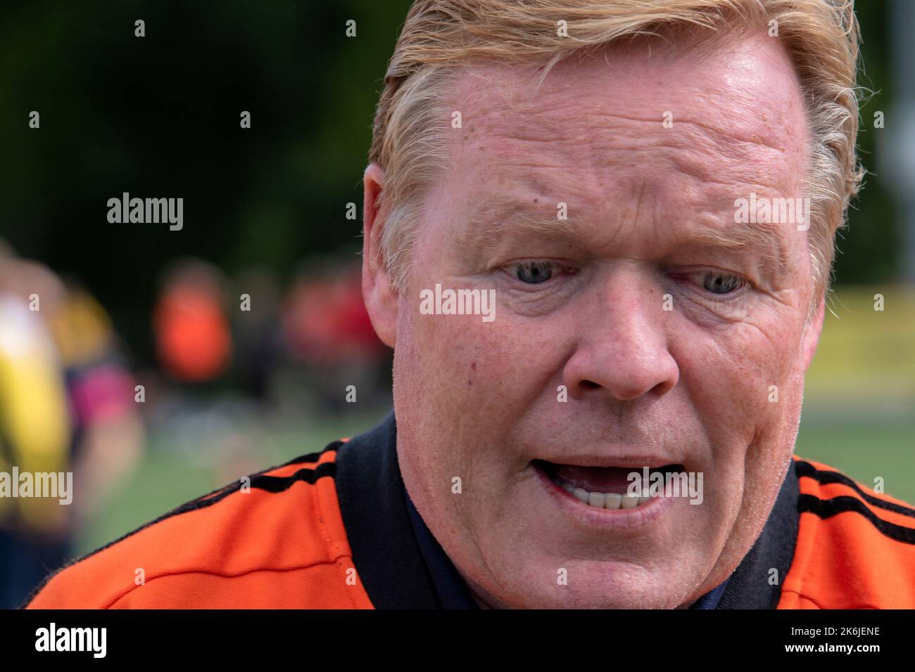 Portrait Ronald Koeman At The Open Day Of The Johan Cruijff Foundation ...