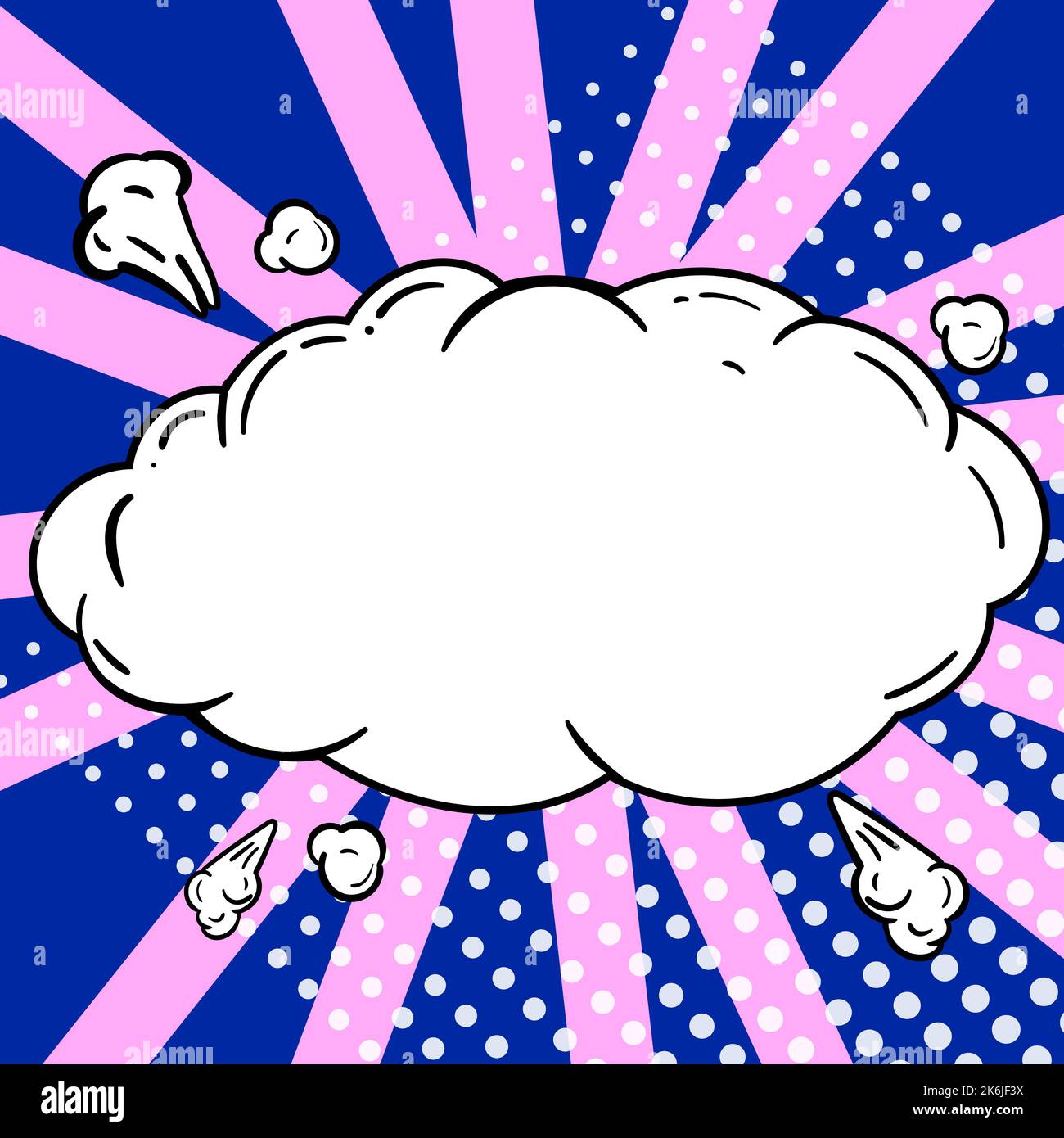 Comics Design Frames. Beautiful Photo Frame Set With Boom Bubbles For ...