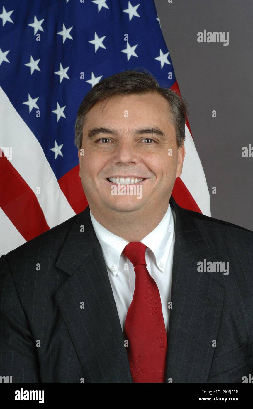 Official portrait of Wayne Neill, U.S. Ambassador to Benin Stock Photo ...