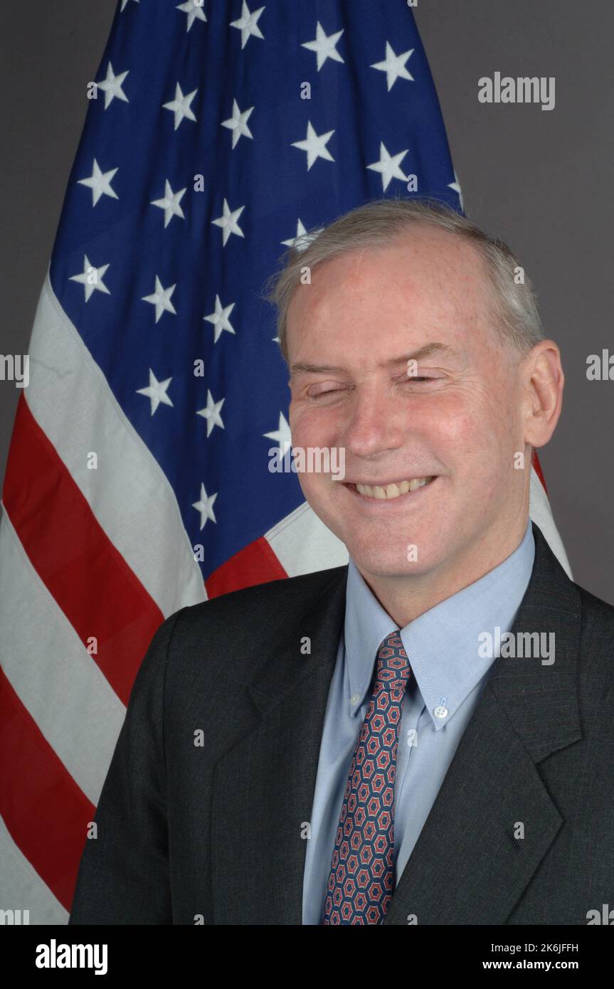 Official portrait of Stephen Young, Director, Taipei Office of the ...