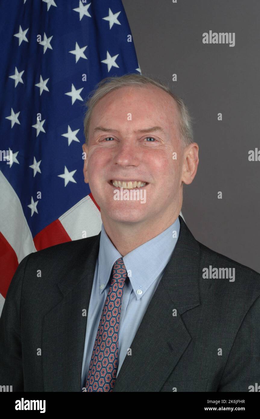 Official portrait of Stephen Young, Director, Taipei Office of the ...