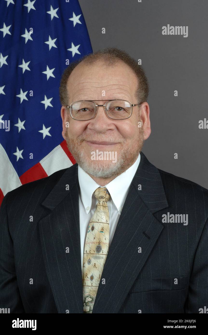 Official portrait of George Staples, Director General of the Foreign ...