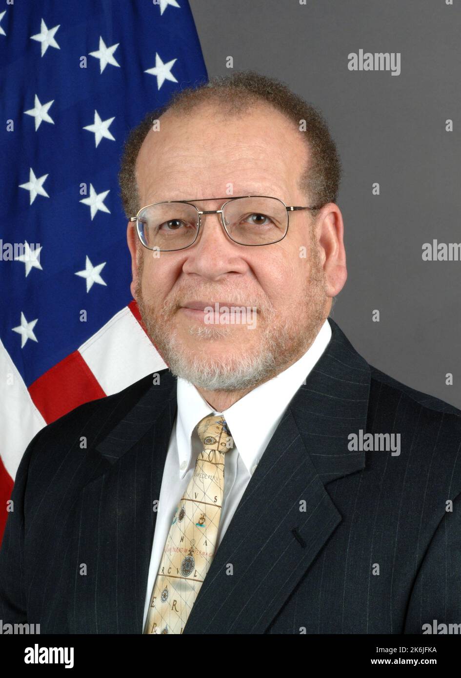Official portrait of George Staples, Director General of the Foreign ...