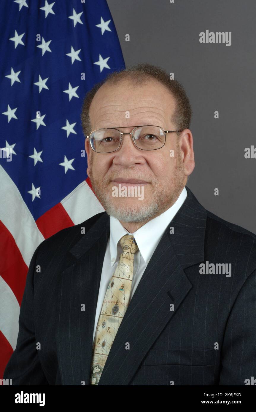 Official portrait of George Staples, Director General of the Foreign ...