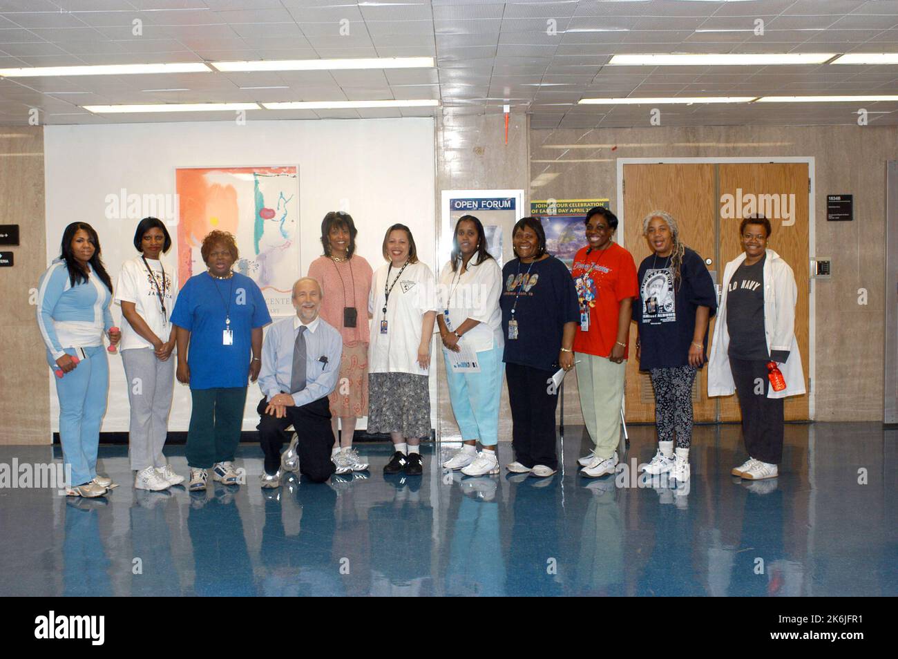 Department staff participating in lunch time walkers group activities ...