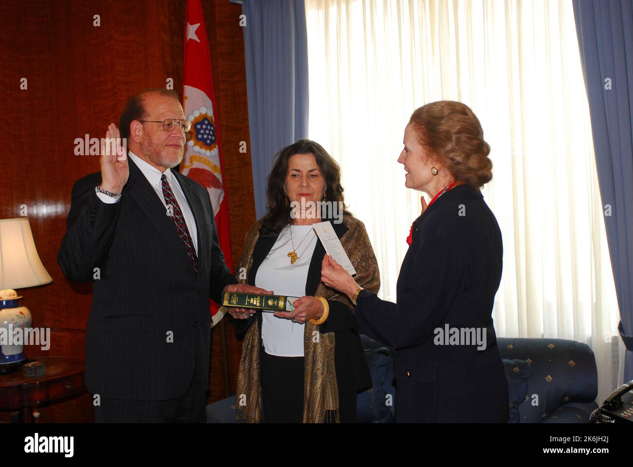 Swearing in of George Staples as Director General of the Foreign ...