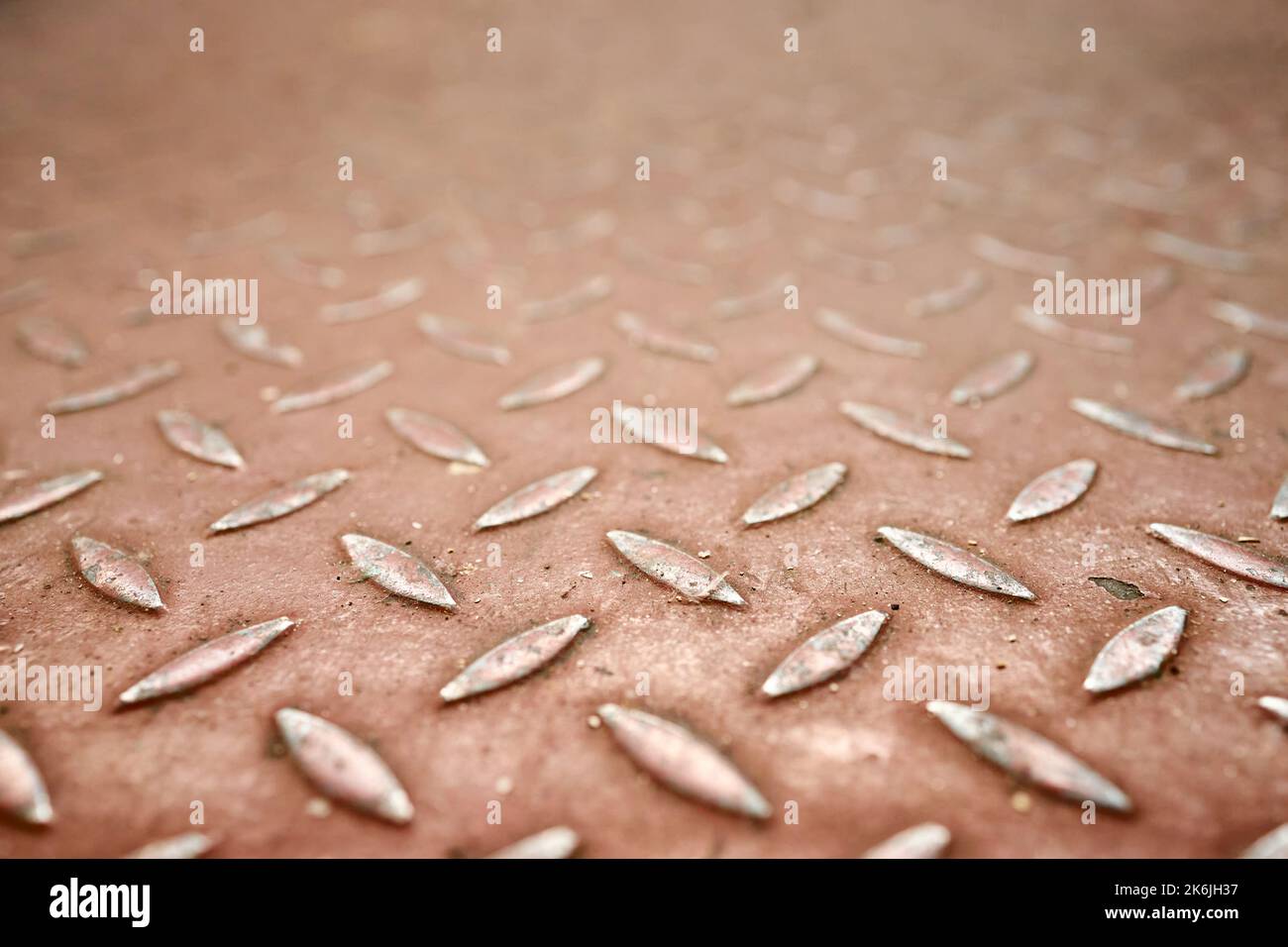 Iron plate pattern metal grid steel sheet floor texture. Rusty steel ...