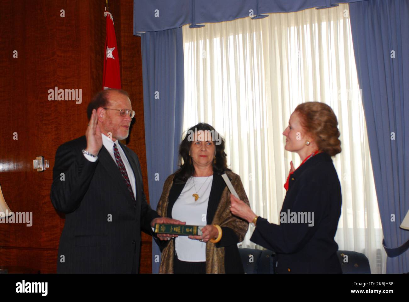 Swearing in of George Staples as Director General of the Foreign ...