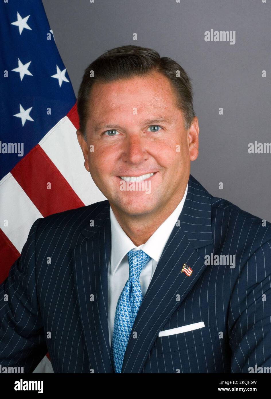 Official portrait of Warren Tichenor, U.S. Ambassador to the United ...