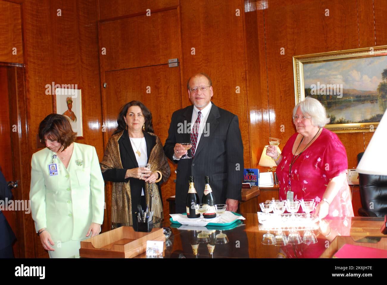 Swearing in of George Staples as Director General of the Foreign ...