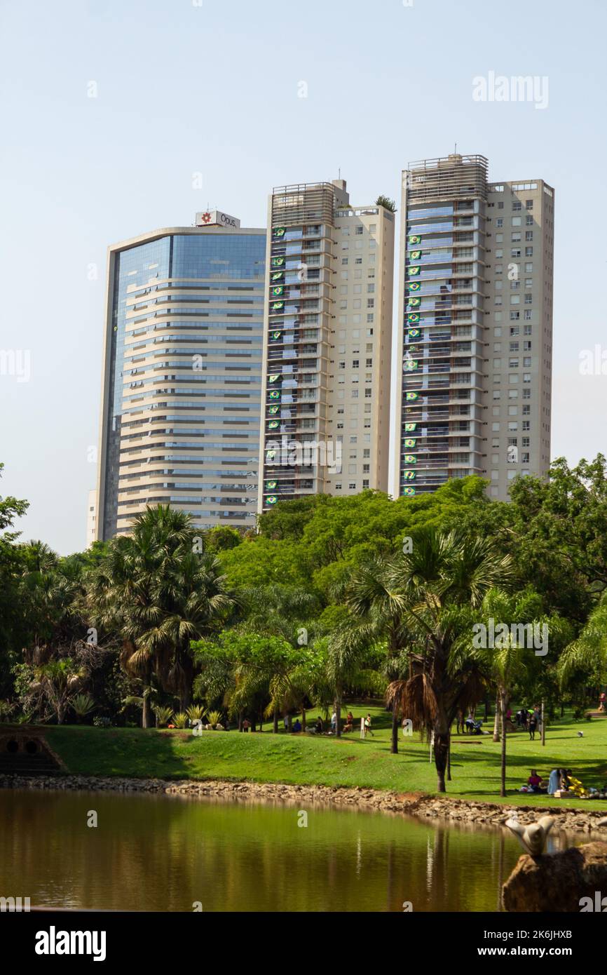 Goiânia, Goias, Brazil – October 09, 2022: Some residential buildings ...
