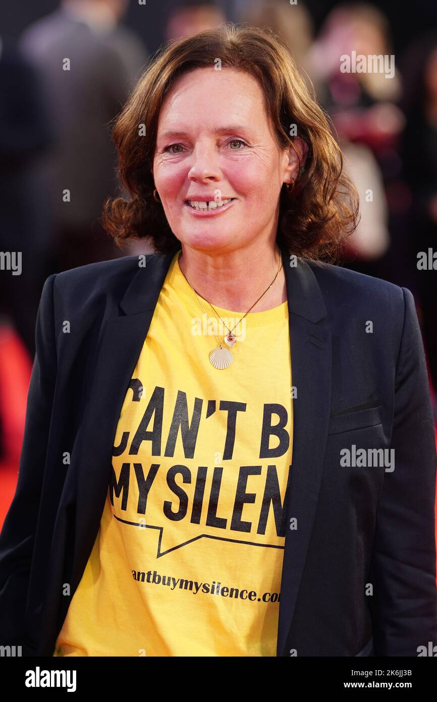 Laura Madden attending the International premiere of She Said during ...