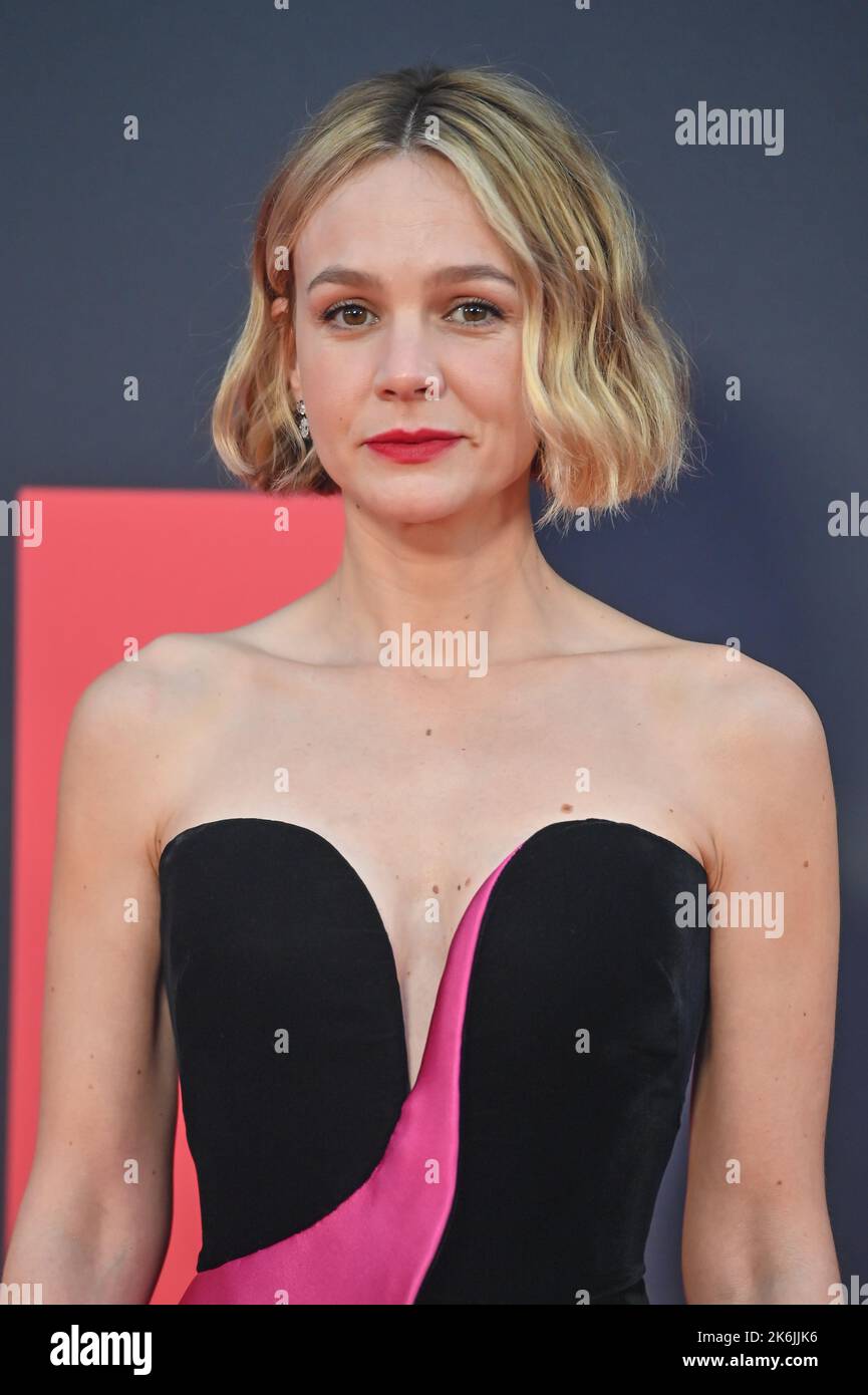 London, UK. 14th Oct, 2022. Carey Mulligan arrive at the She Said - BFI ...