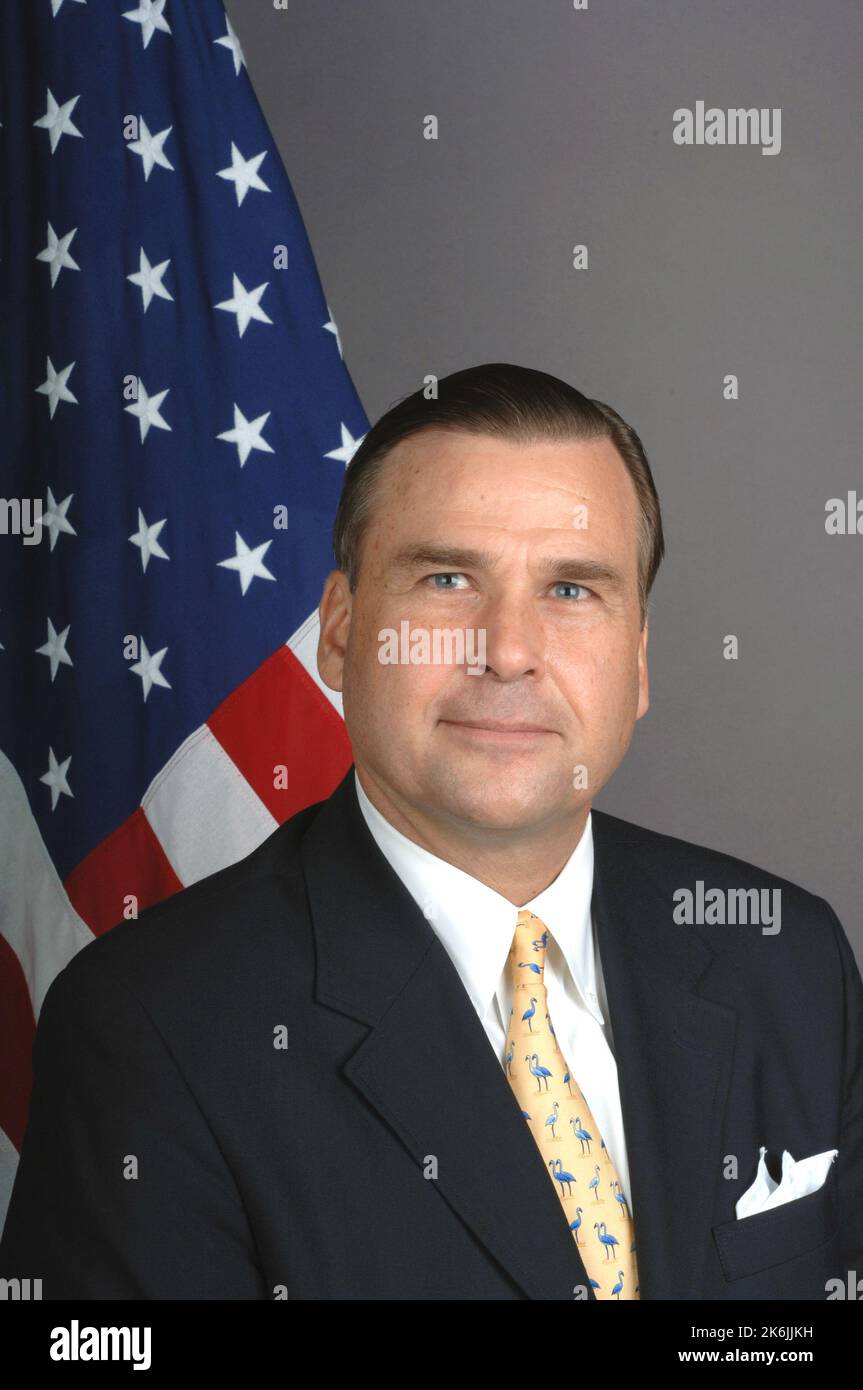 Official portrait of W. Stuart Symington, U.S. Ambassador to Djibouti ...