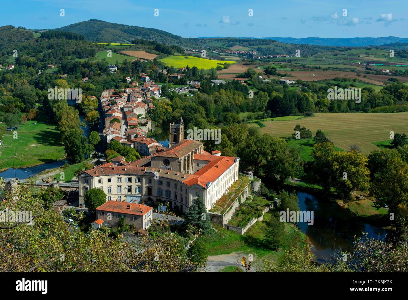 Lavoute Chilhac labelled Les Plus Beaux Villages de France.Priory ...