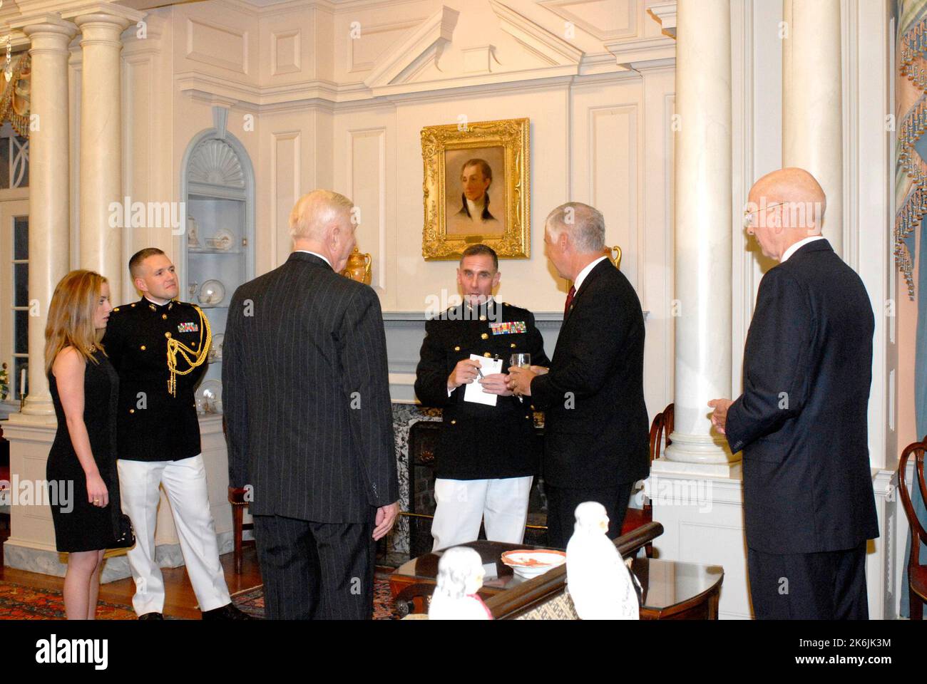 Marine Corps Heritage Foundation reception, hosted by Secretary ...