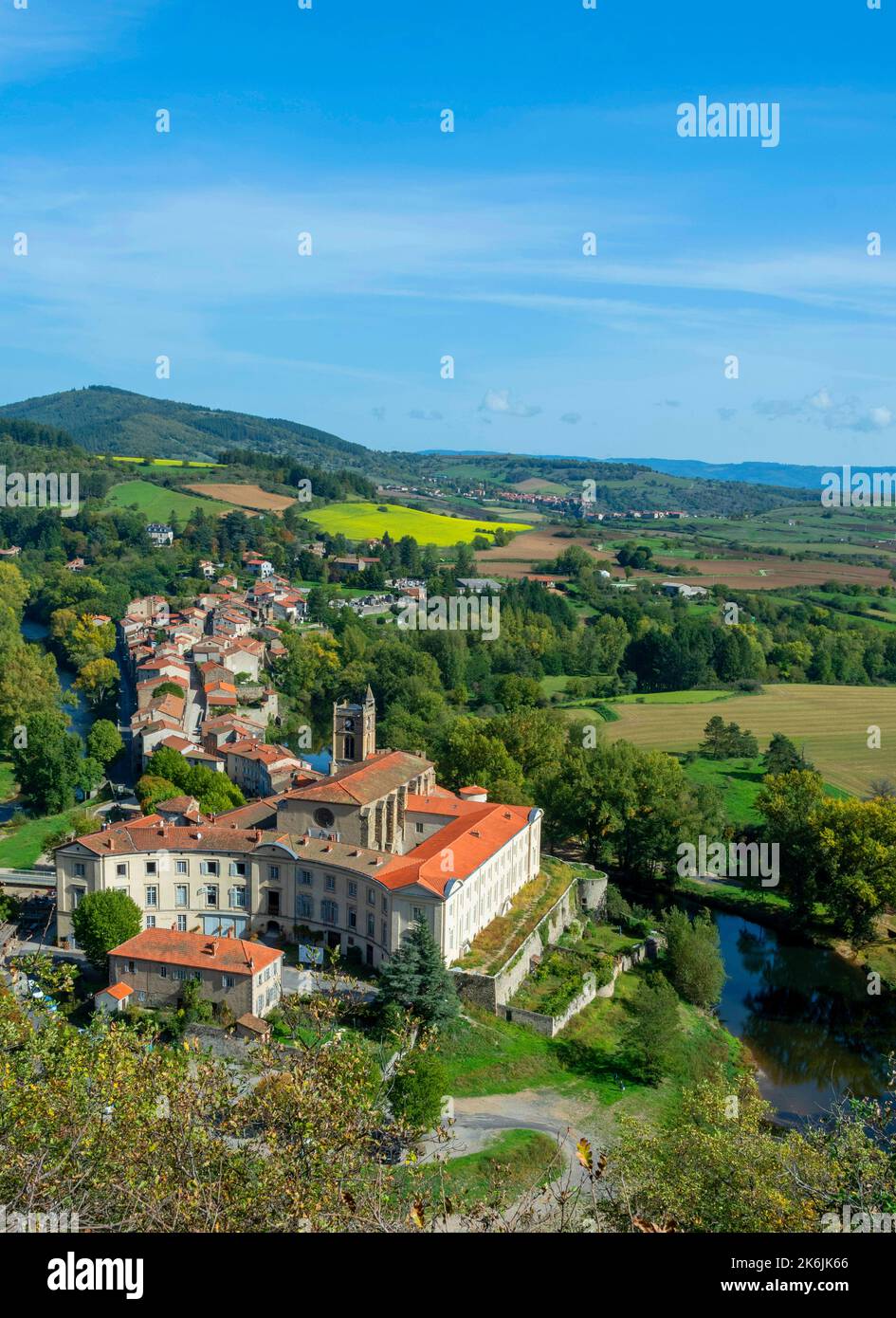 Lavoute Chilhac labelled Les Plus Beaux Villages de France.Priory ...