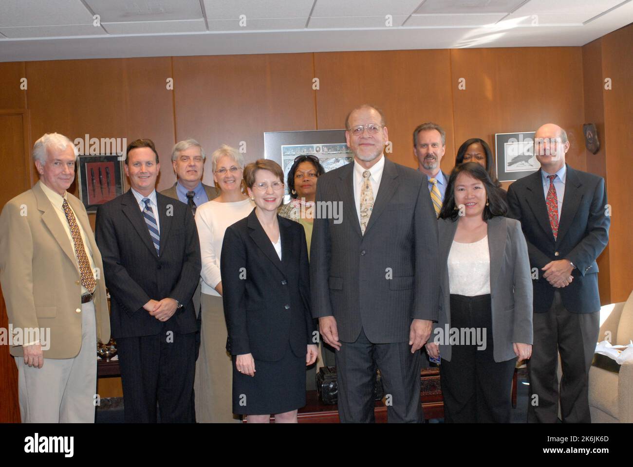 Flag ceremony for Margaret McMillion, former U.S. Ambassador to Rwanda ...