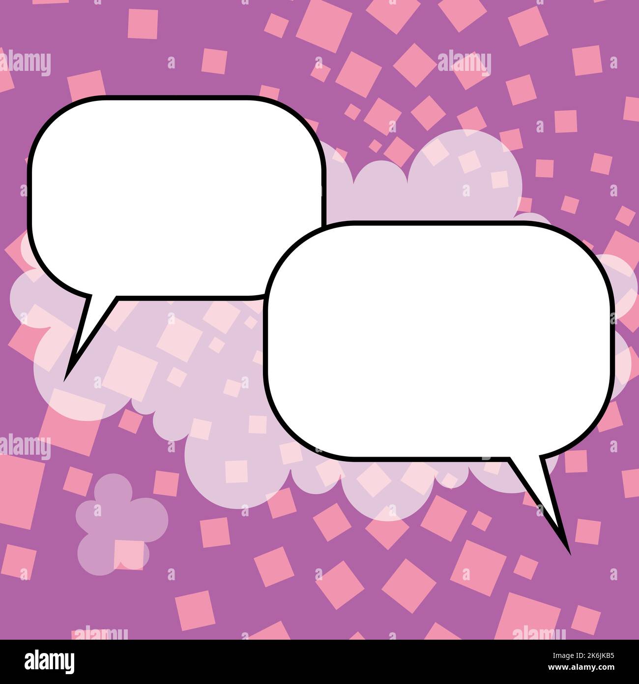 Comics Design Frames. Beautiful Photo Frame Set With Boom Bubbles For ...