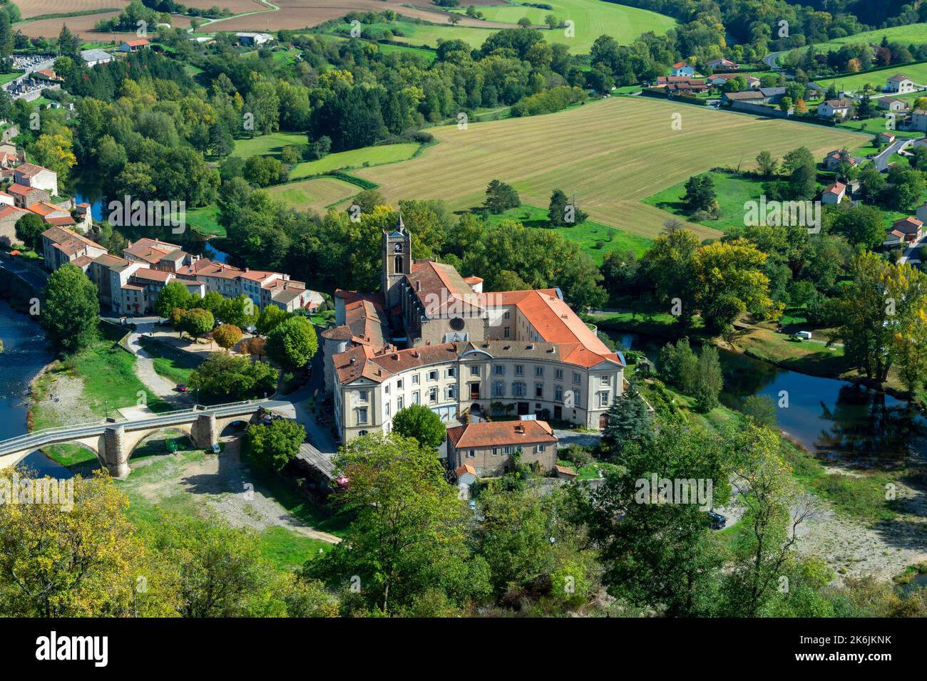 Lavoute Chilhac labelled Les Plus Beaux Villages de France.Priory ...
