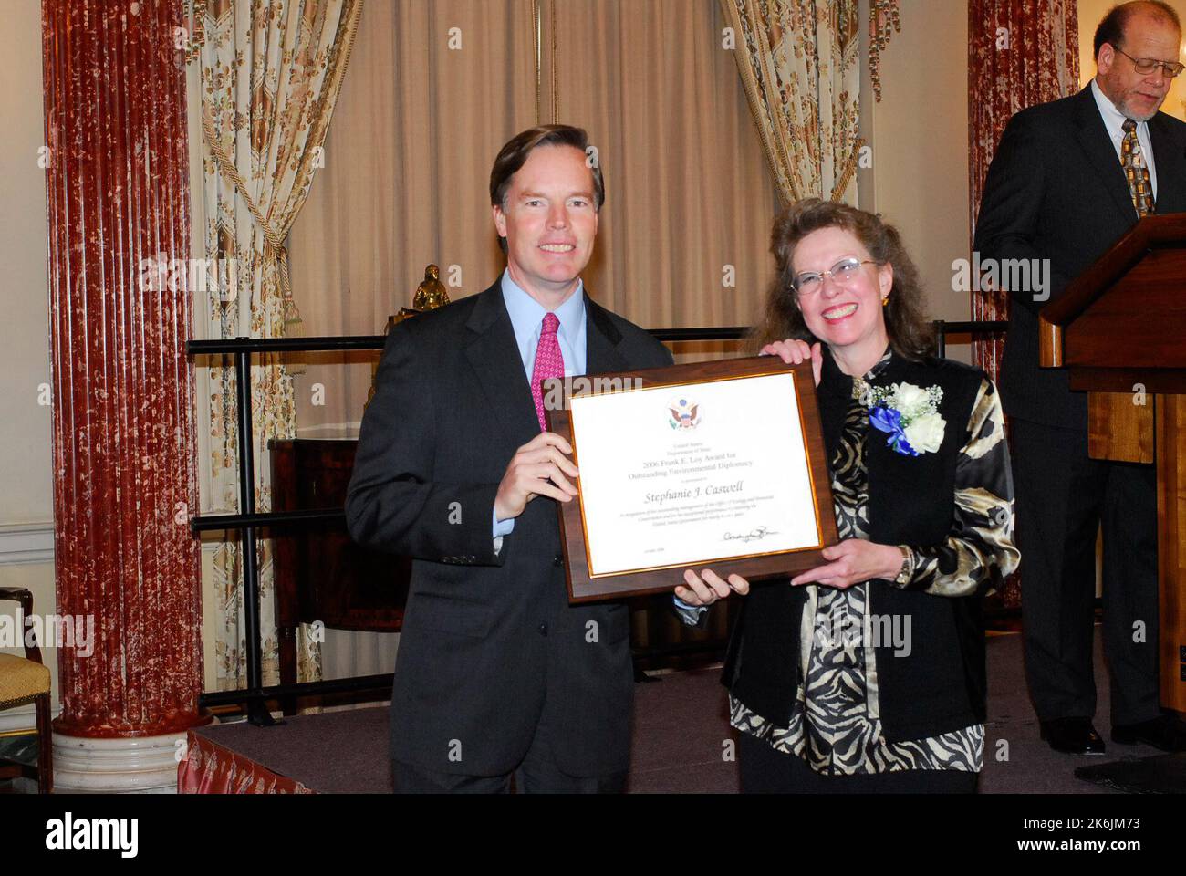 Department's 2006 Awards Program in Benjamin Franklin Room, with Under ...