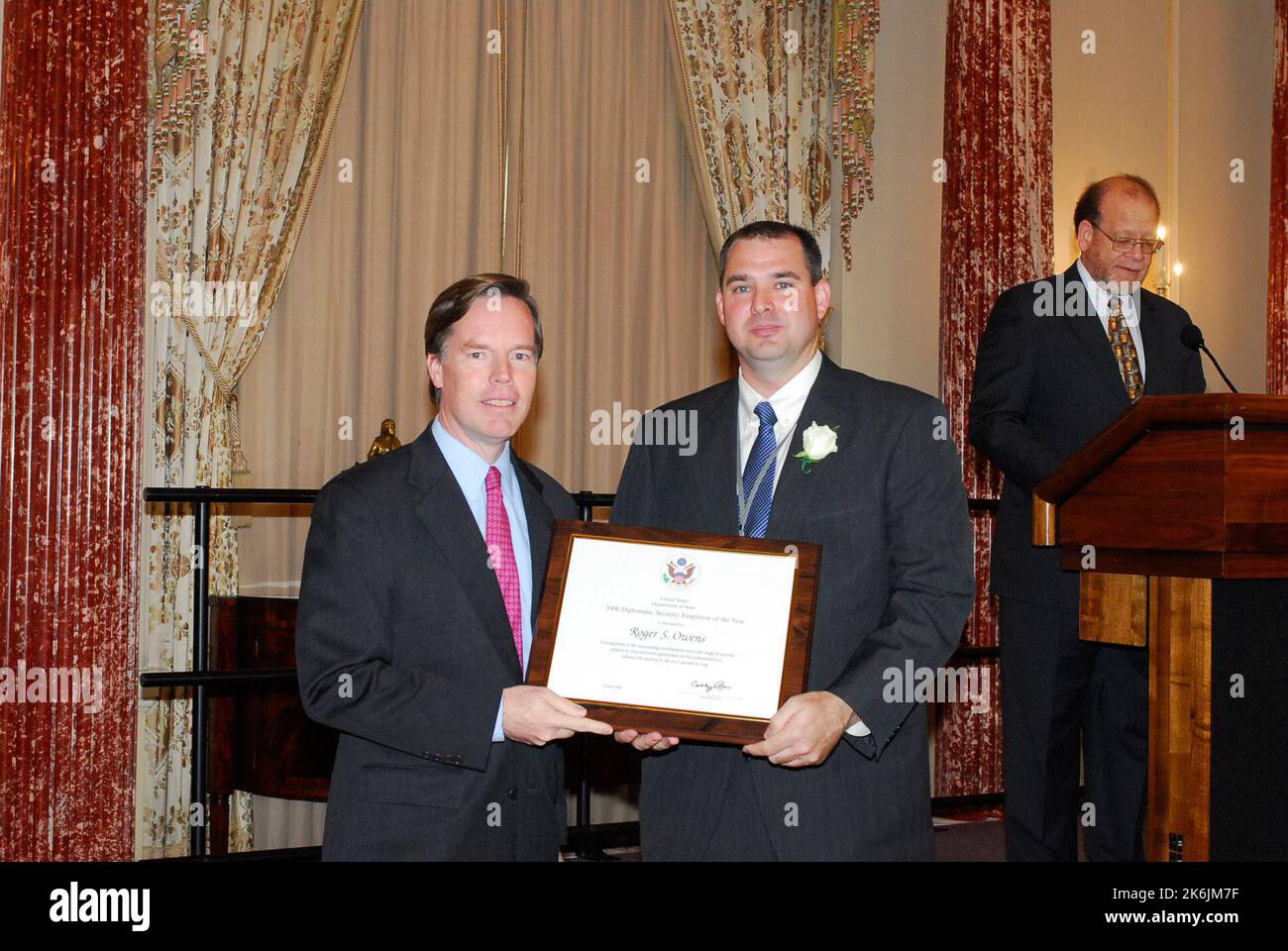 Department's 2006 Awards Program in Benjamin Franklin Room, with Under ...