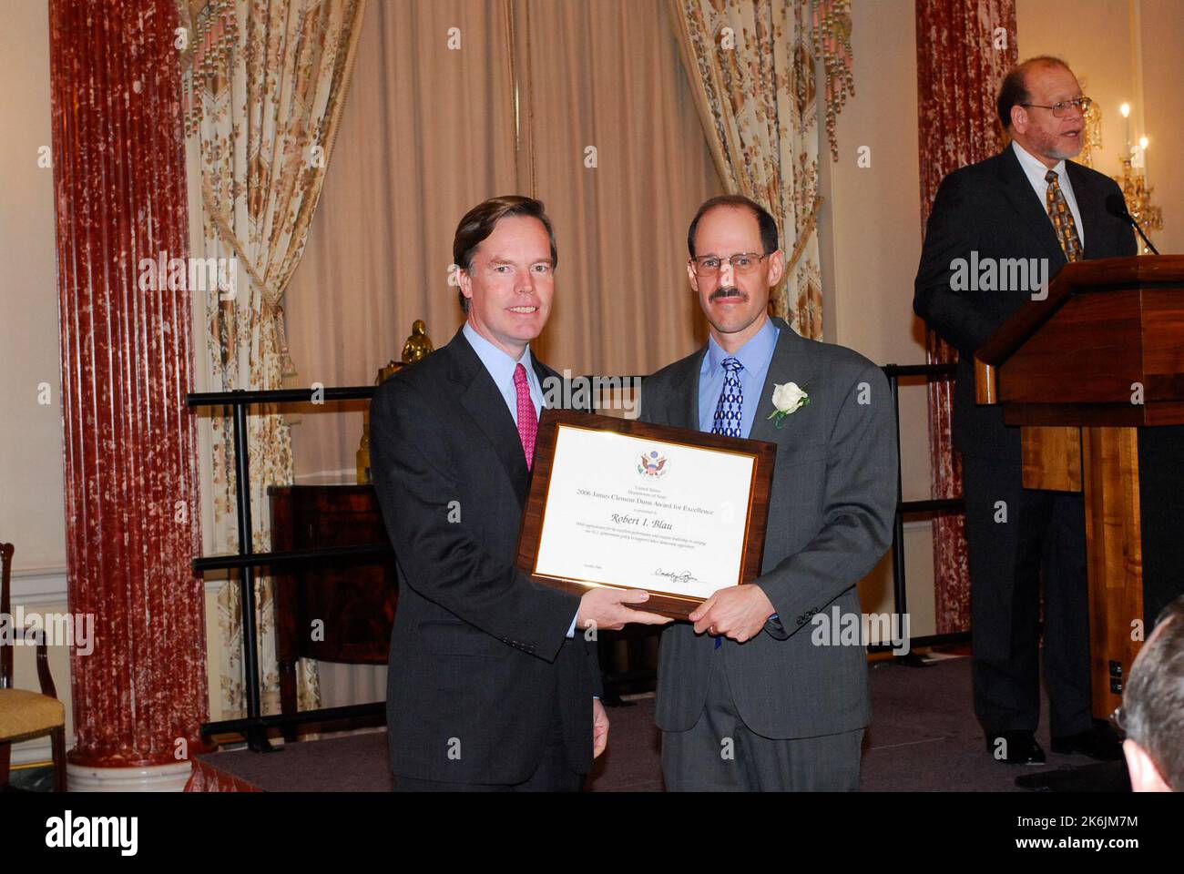 Department's 2006 Awards Program in Benjamin Franklin Room, with Under ...