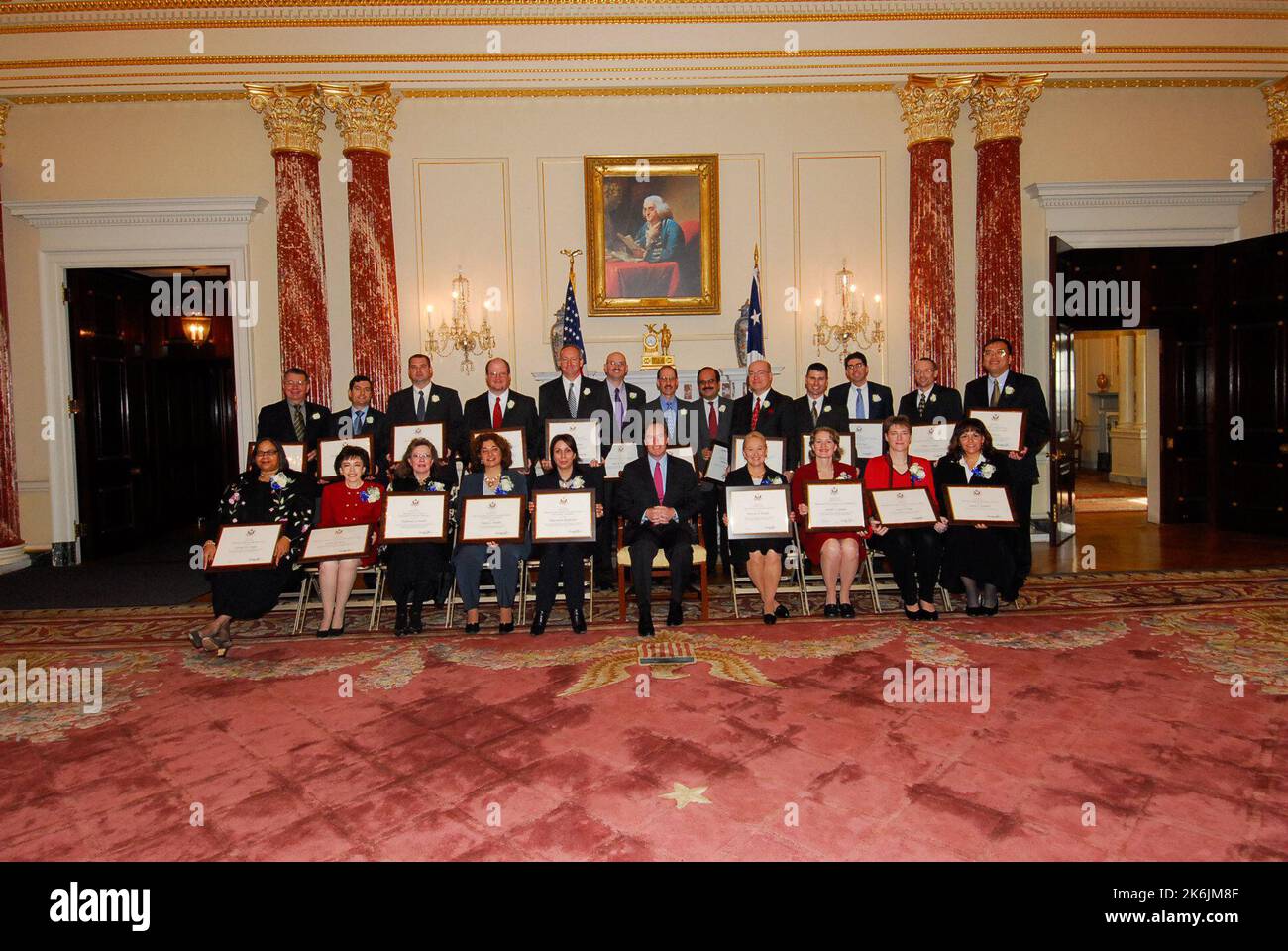 Department's 2006 Awards Program in Benjamin Franklin Room, with Under ...