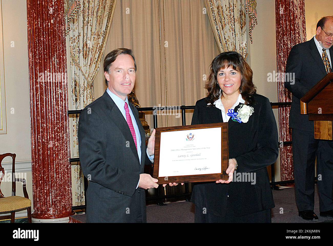 Department's 2006 Awards Program in Benjamin Franklin Room, with Under ...