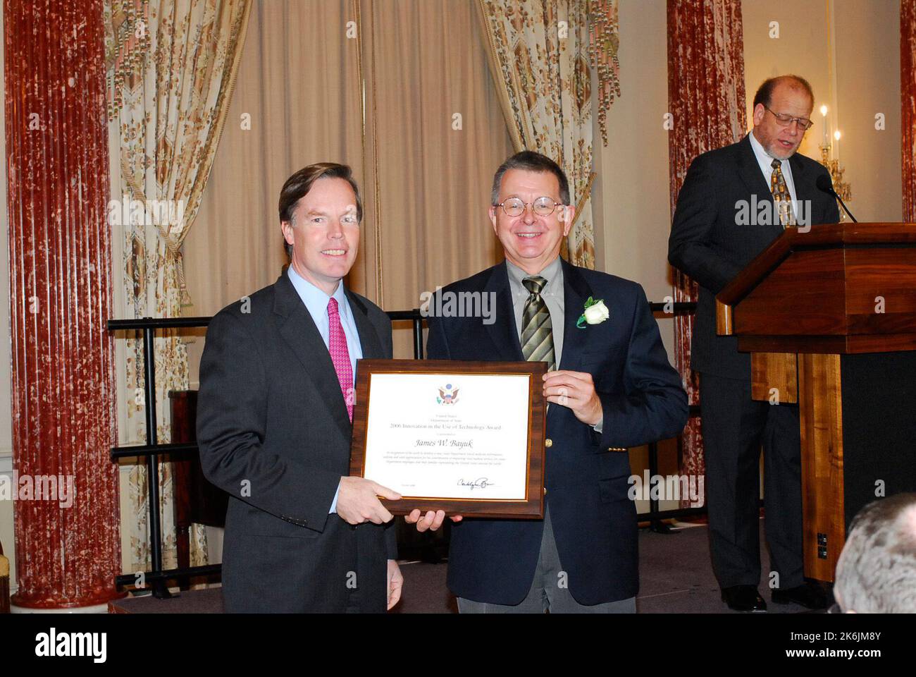 Department's 2006 Awards Program in Benjamin Franklin Room, with Under ...
