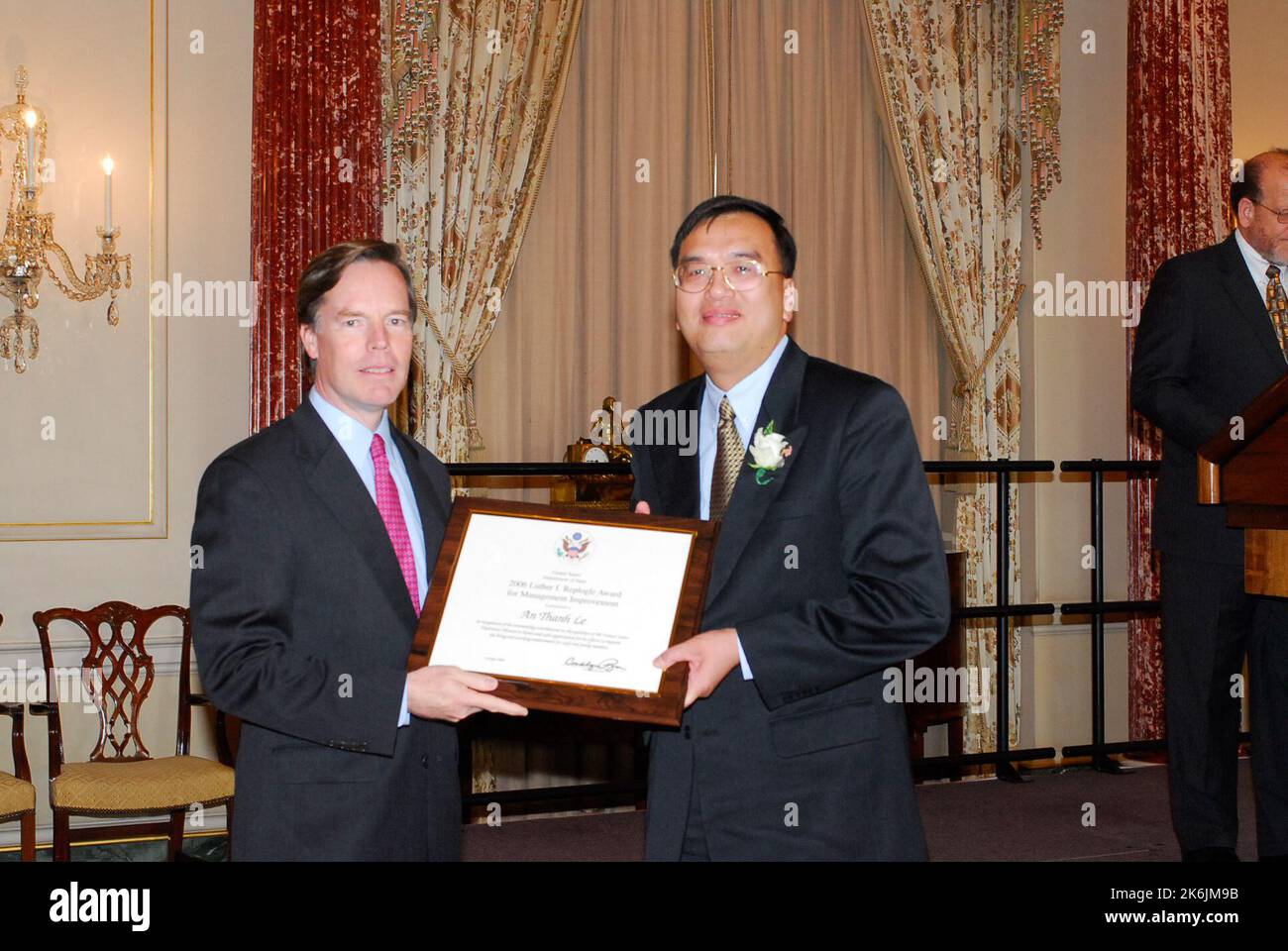 Department's 2006 Awards Program in Benjamin Franklin Room, with Under ...