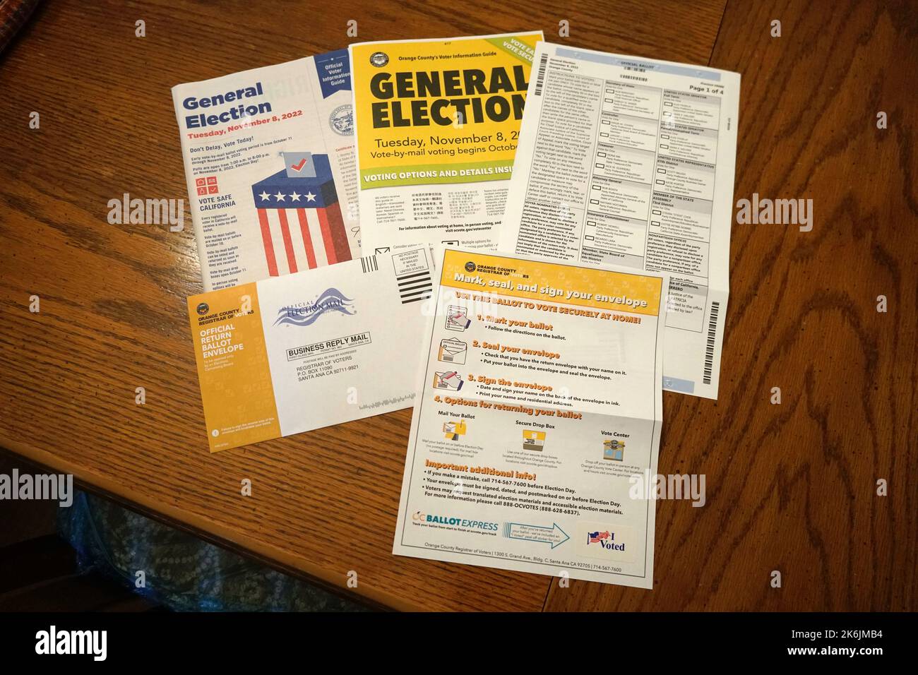 Voter pamphlet hi-res stock photography and images - Alamy