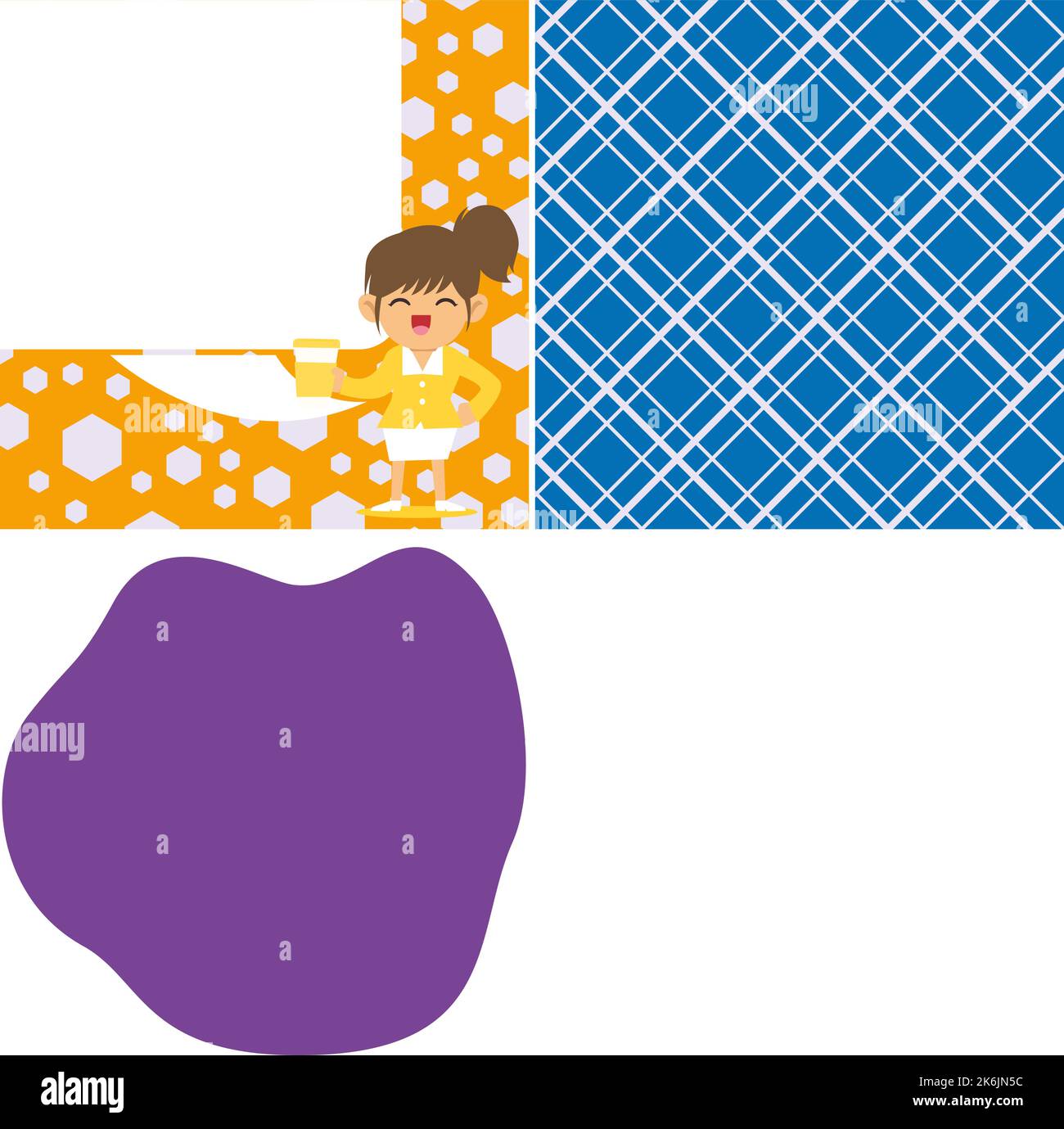 Instructor Drawing Pointing Stick On Empty Whiteboard While Holding Cup ...