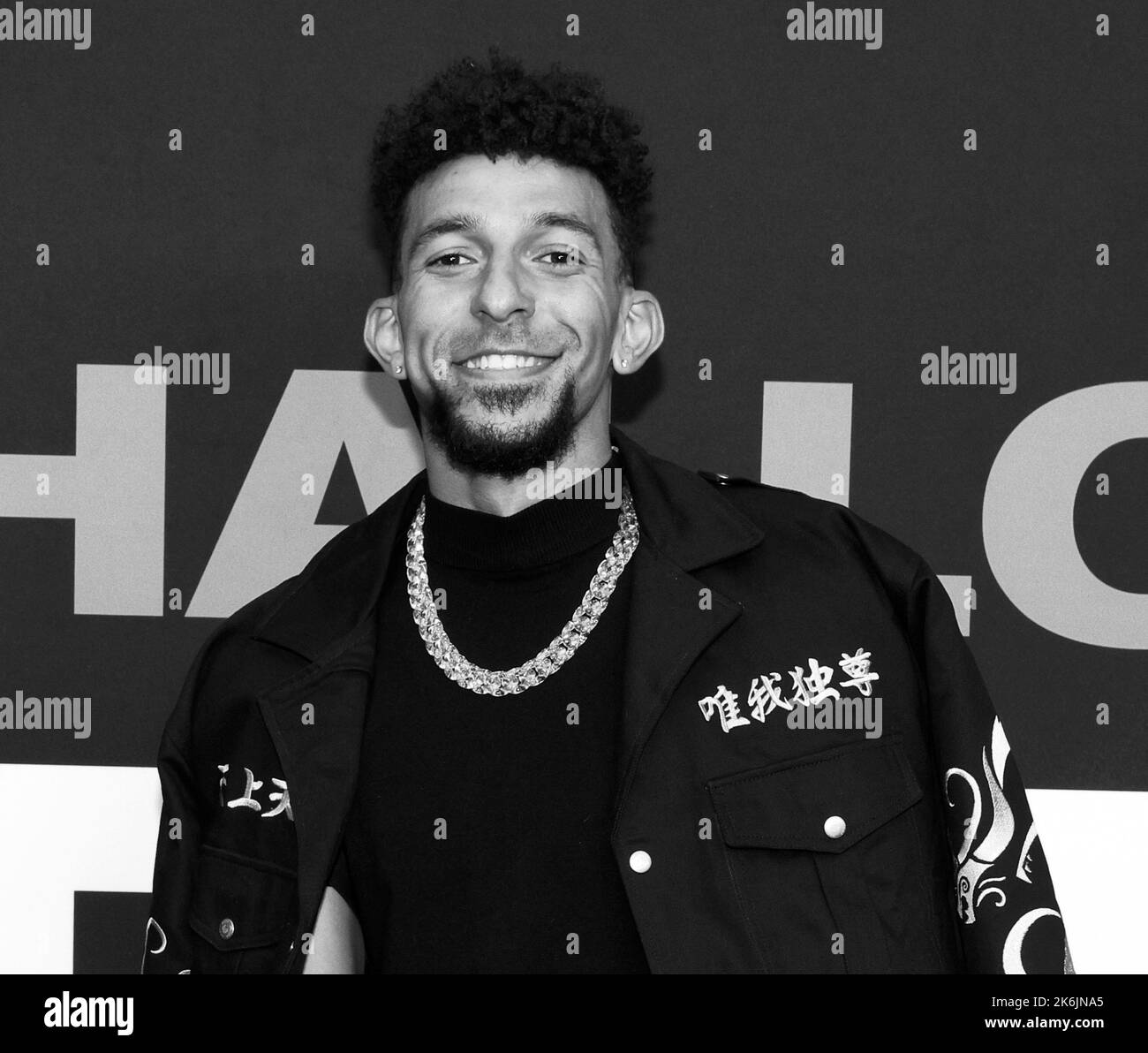 Los Angeles, USA - Oct 11, 2022: Khleo Thomas attends the premiere of ...