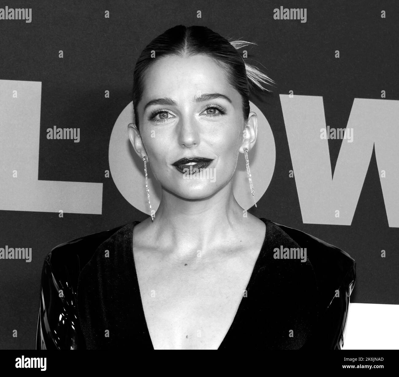 Los Angeles, USA - Oct 11, 2022: Jessica Rothe attends the premiere of ...