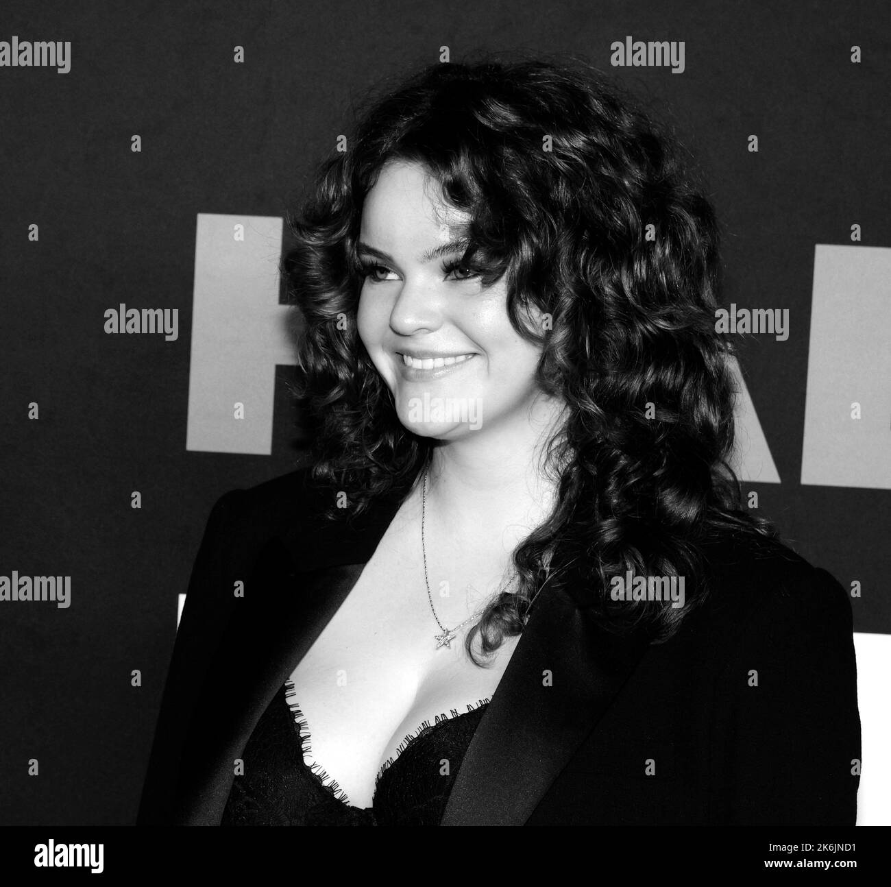 Los Angeles, USA - Oct 11, 2022: Joey Harris attends the premiere of ...