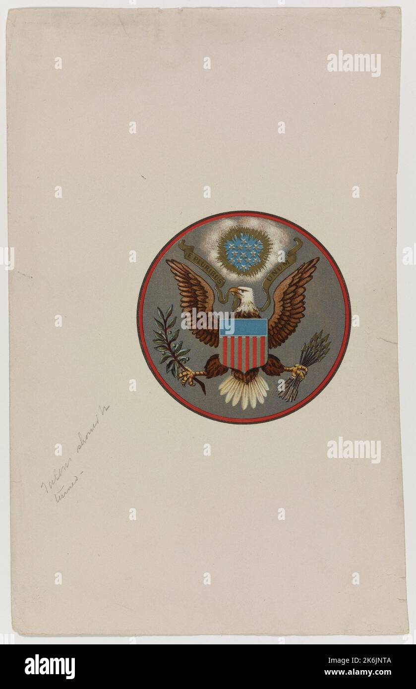 This item is a print of the reverse of the 1909 design for the Great ...