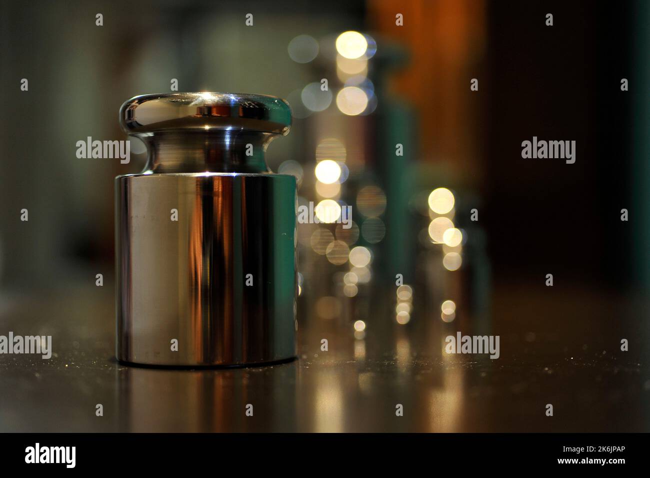 High precision steel weight measurements Stock Photo - Alamy