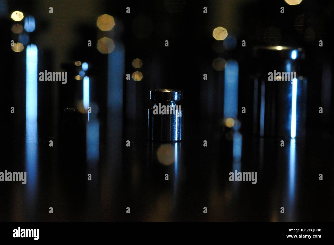 High precision steel weight measurements Stock Photo - Alamy