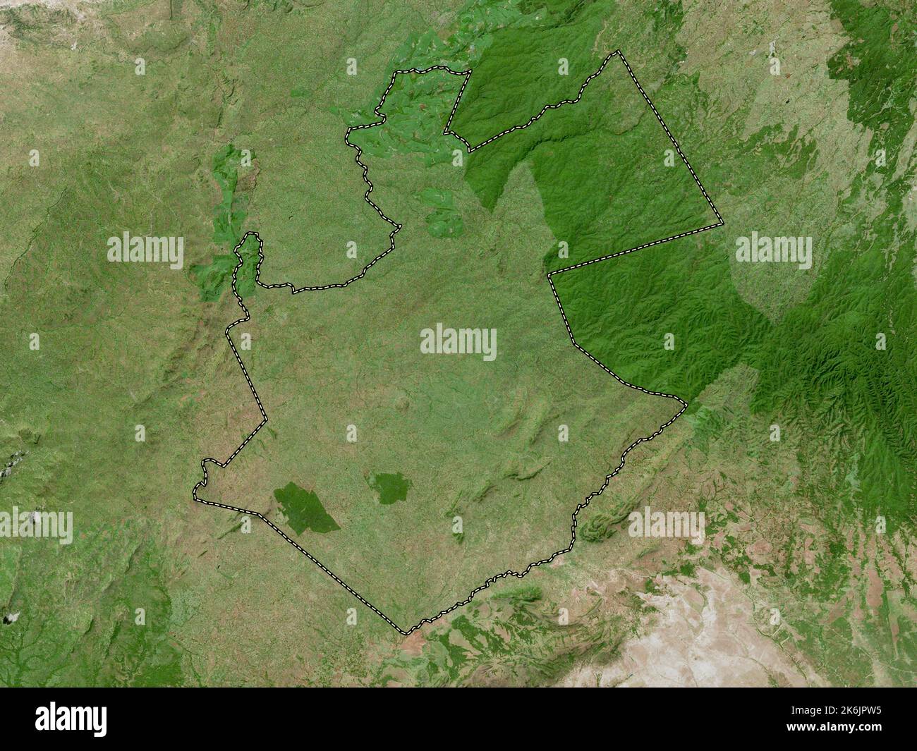 Bomet, county of Kenya. High resolution satellite map Stock Photo - Alamy