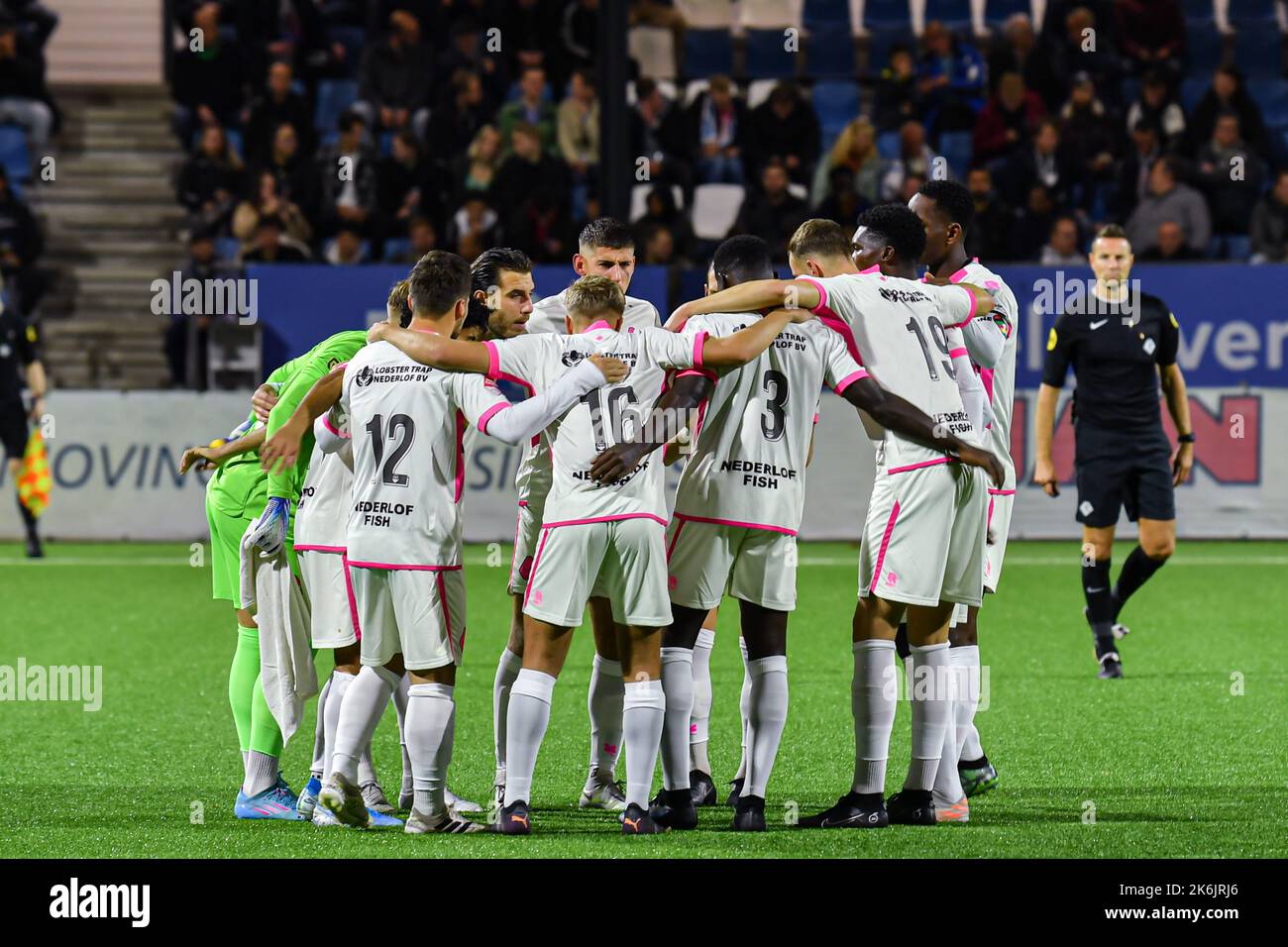 IJMUIDEN, NETHERLANDS - OCTOBER 14: Tom Overtoom of Telstar, Jay ...