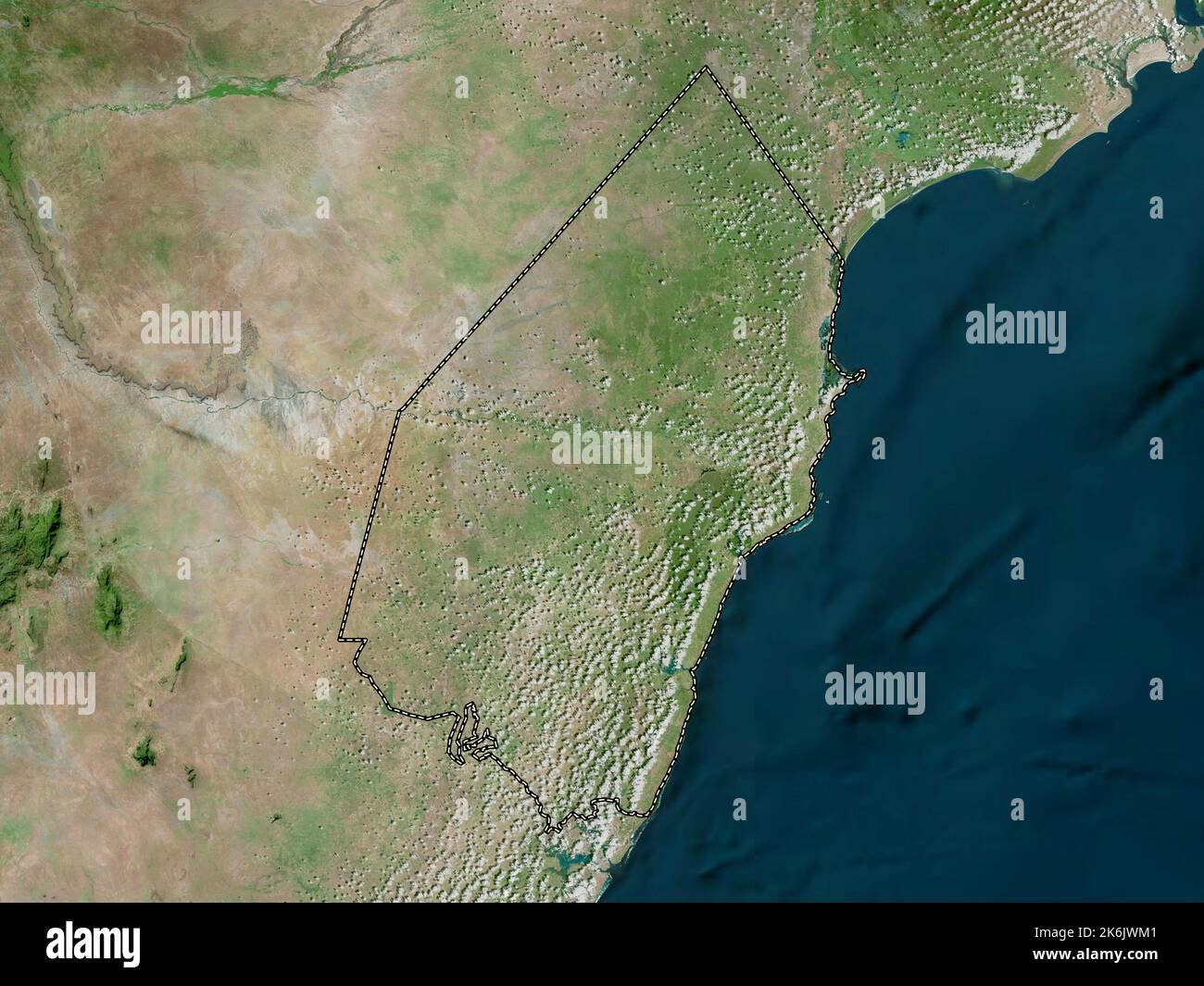 Kilifi, county of Kenya. High resolution satellite map Stock Photo - Alamy