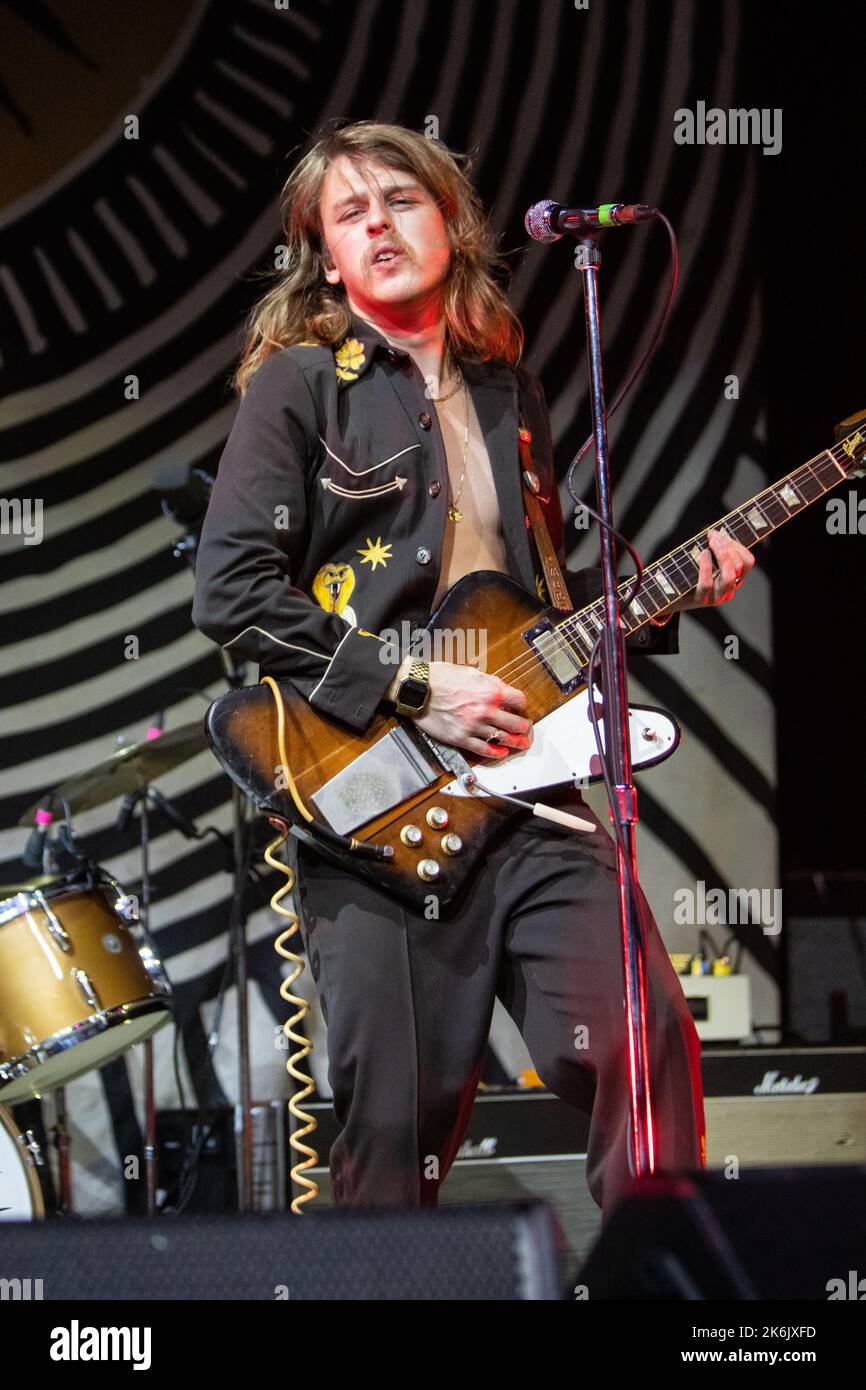 Milan Italy. 13 October 2022. The Dutch rock blues band DeWOLFF ...