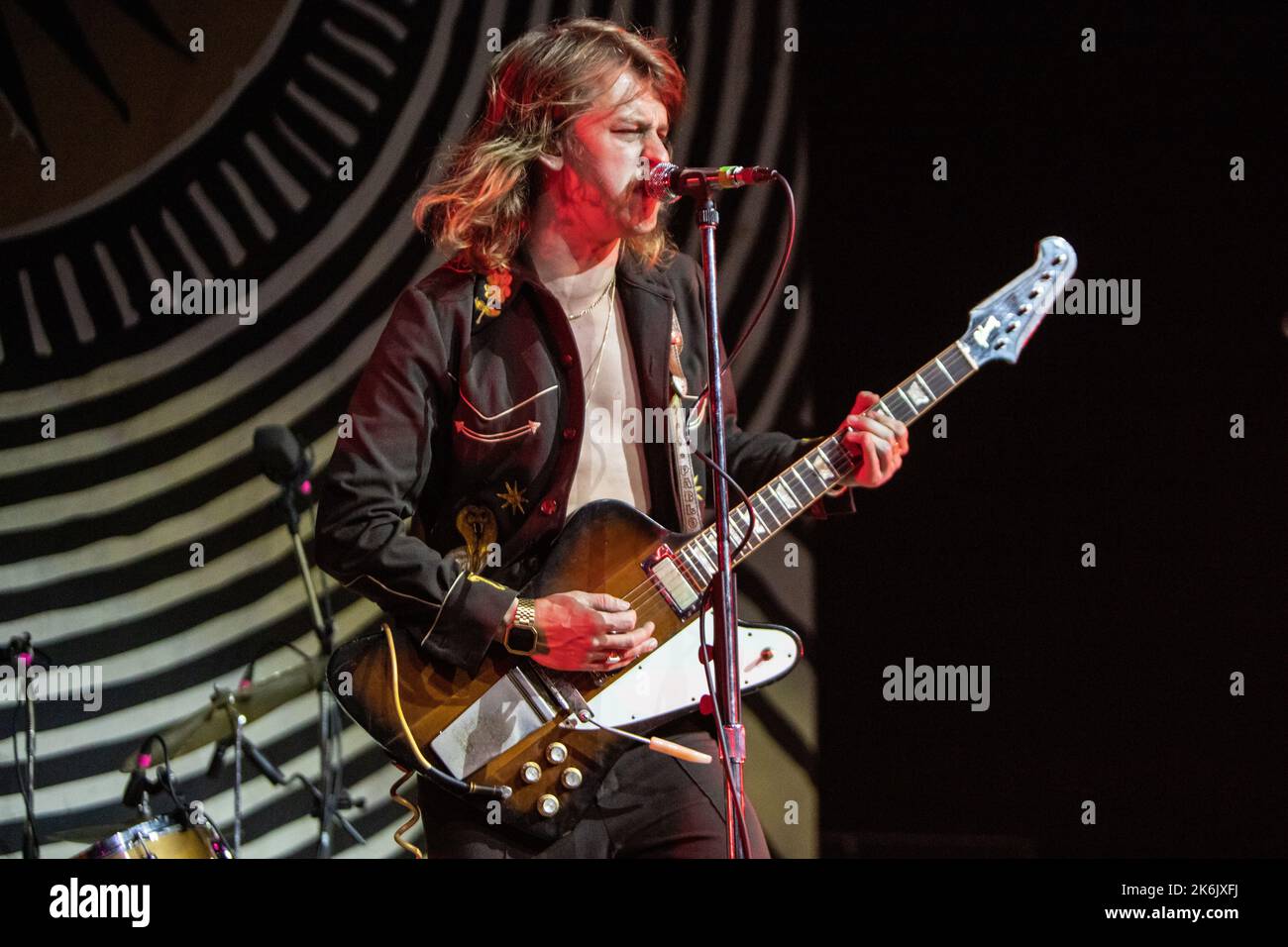 Milan Italy. 13 October 2022. The Dutch rock blues band DeWOLFF ...
