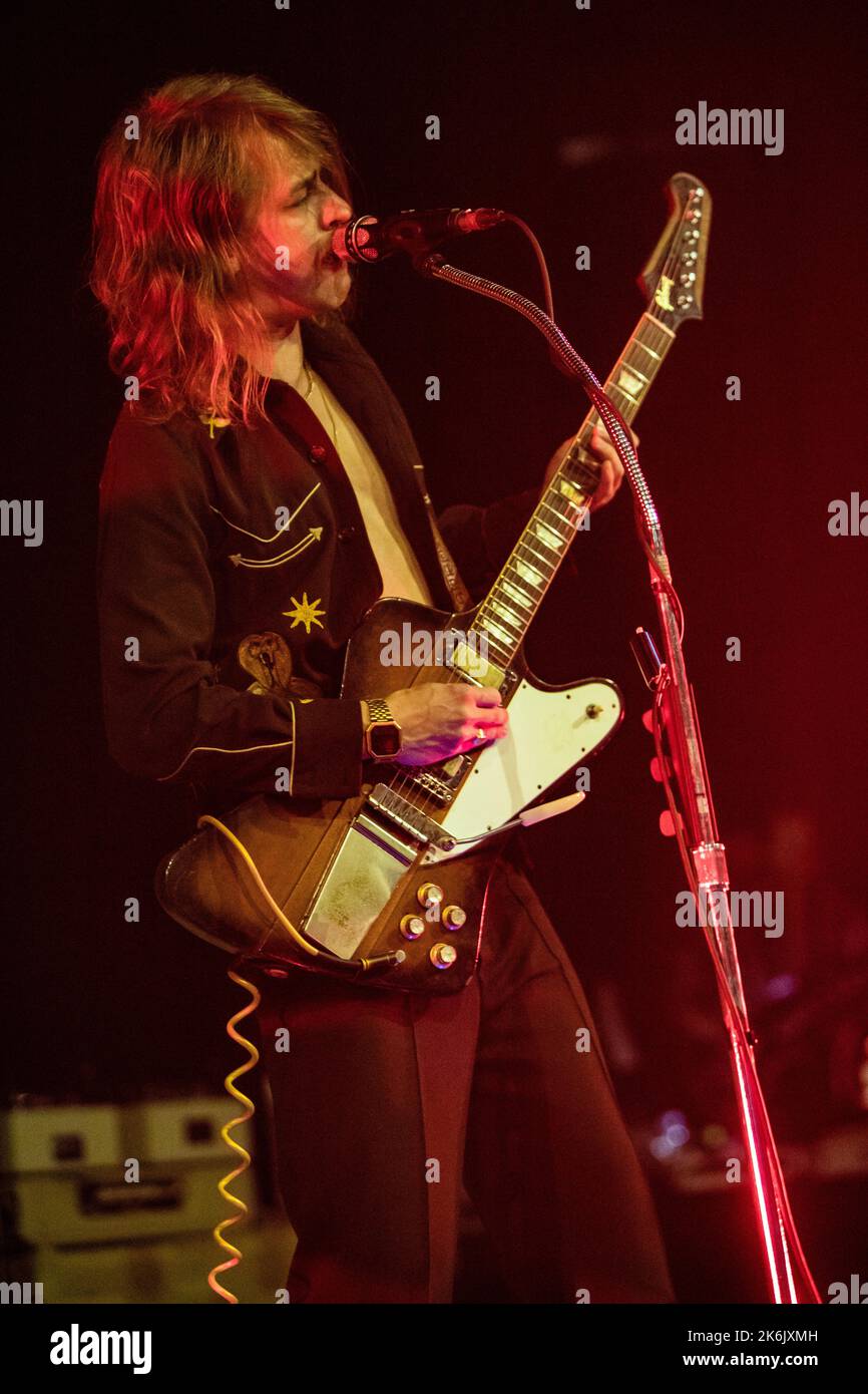 Milan Italy. 13 October 2022. The Dutch rock blues band DeWOLFF ...